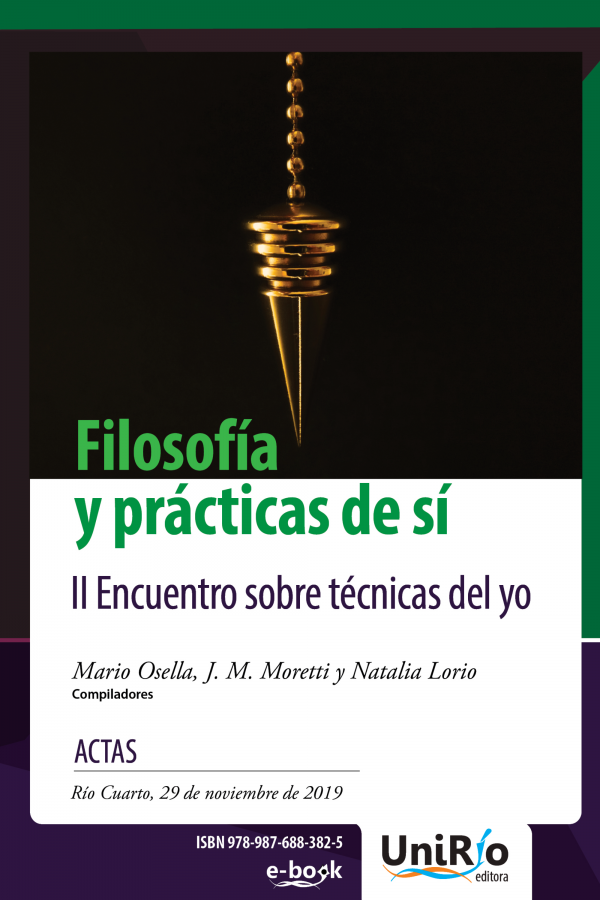Filosofía Y Prácticas De Sí Unirío Editora
